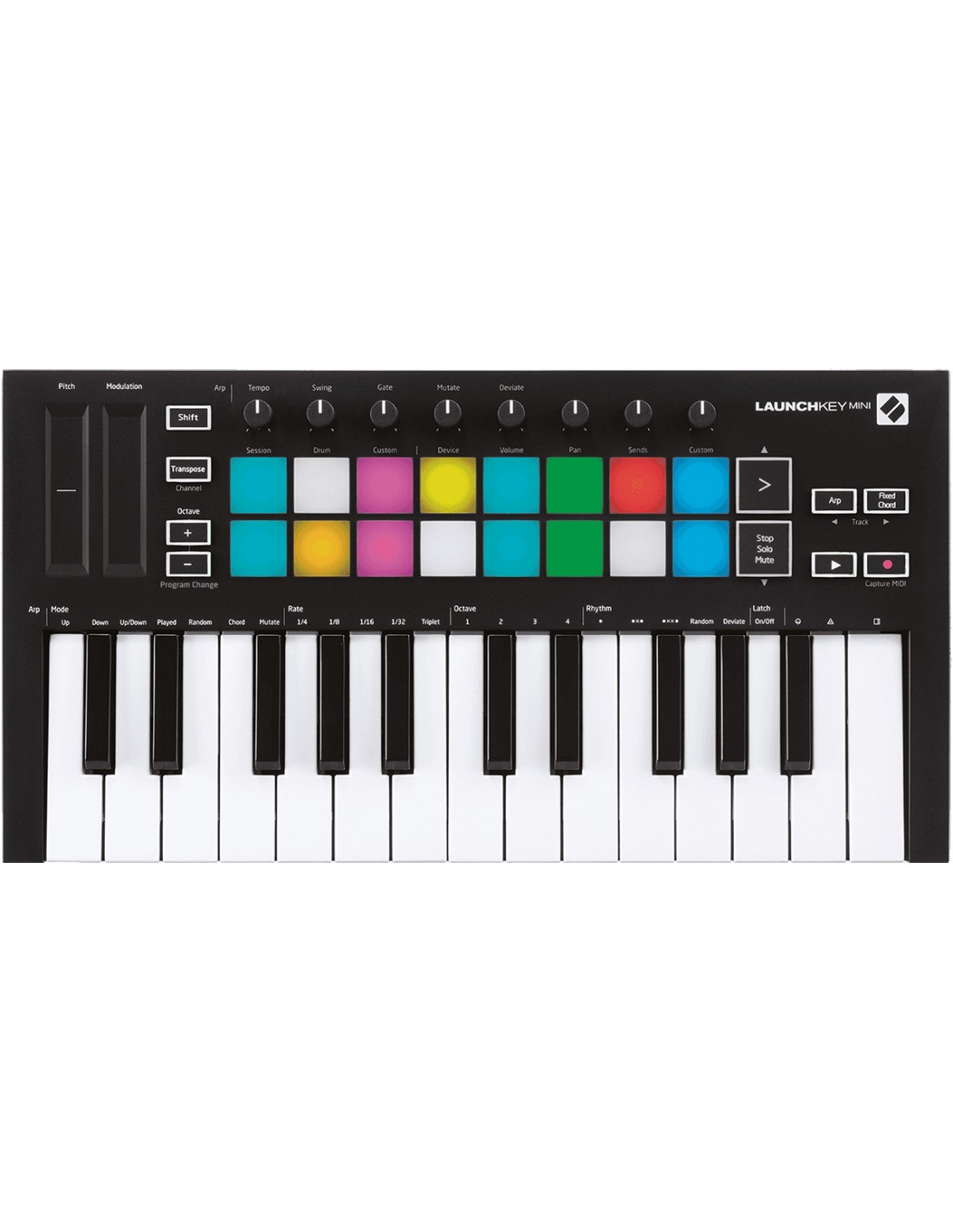 NOVATION Launchkey Mini MK3 - Clavier pour iPad, Mac et PC - Steelmusic.fr